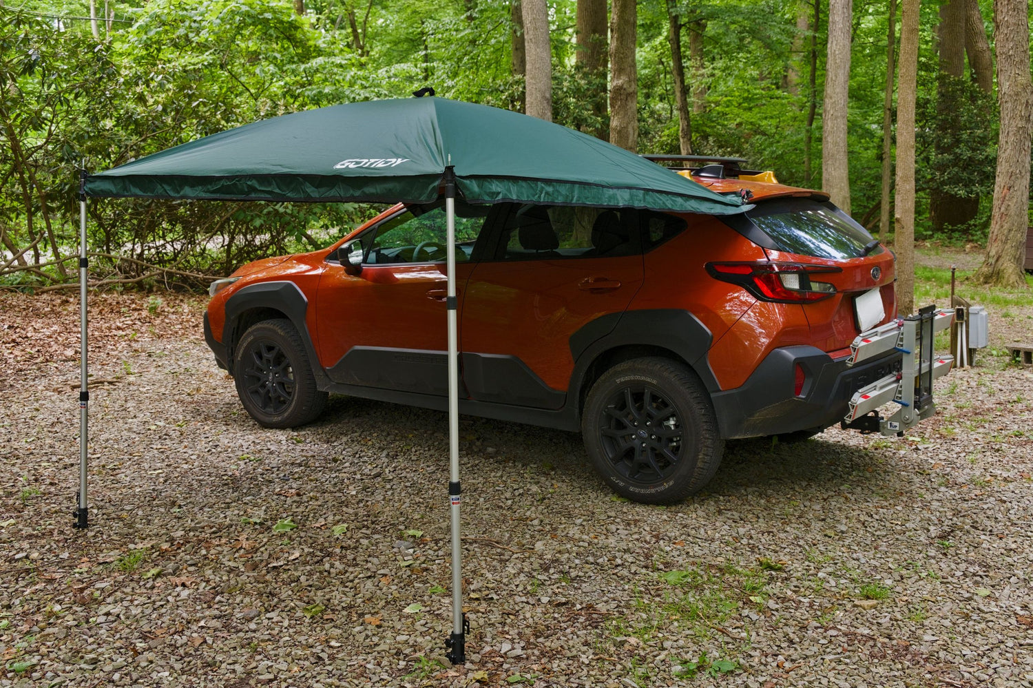 GOTIDY Car Awning Camping Tent, Retractable Support Rods