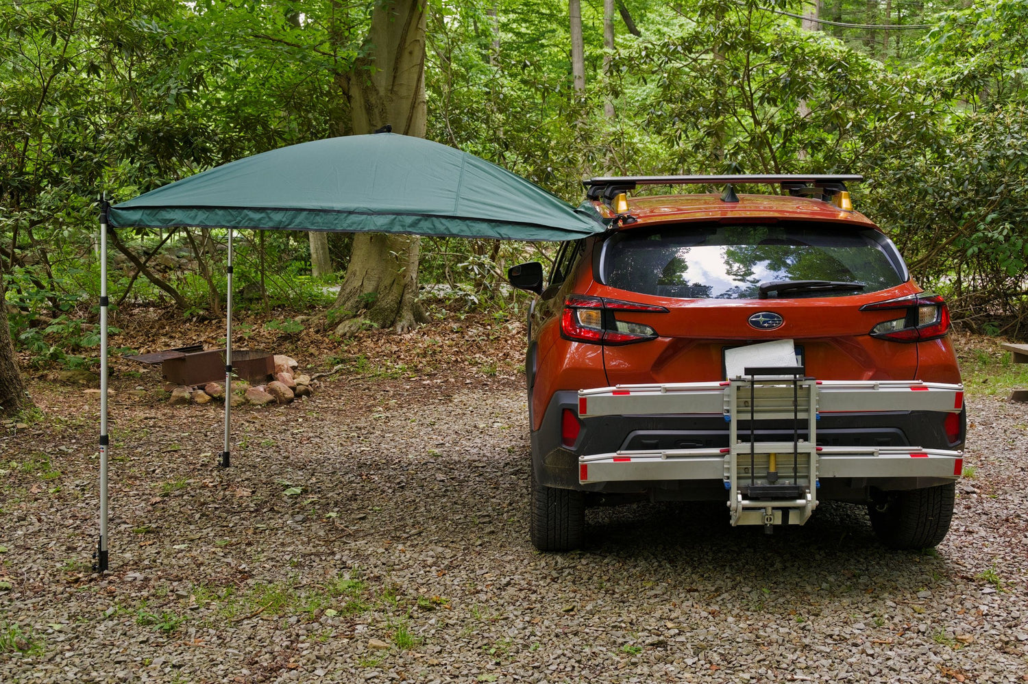 GOTIDY Car Awning Camping Tent, Retractable Support Rods